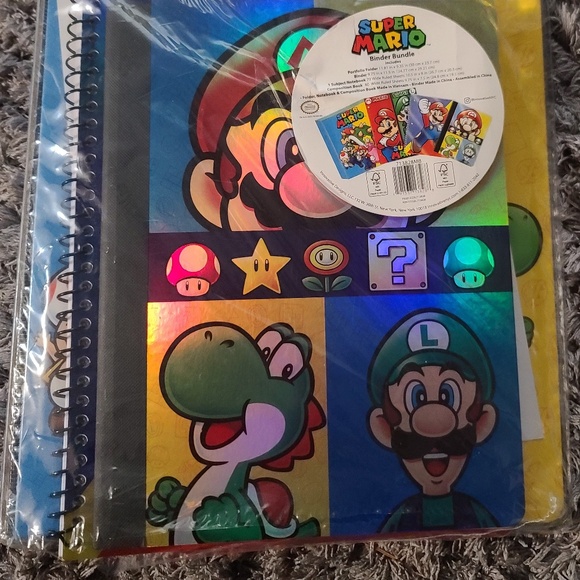 Nintendo | Office | Nintendo Super Mario Bros Stationery Bundle Nip ...